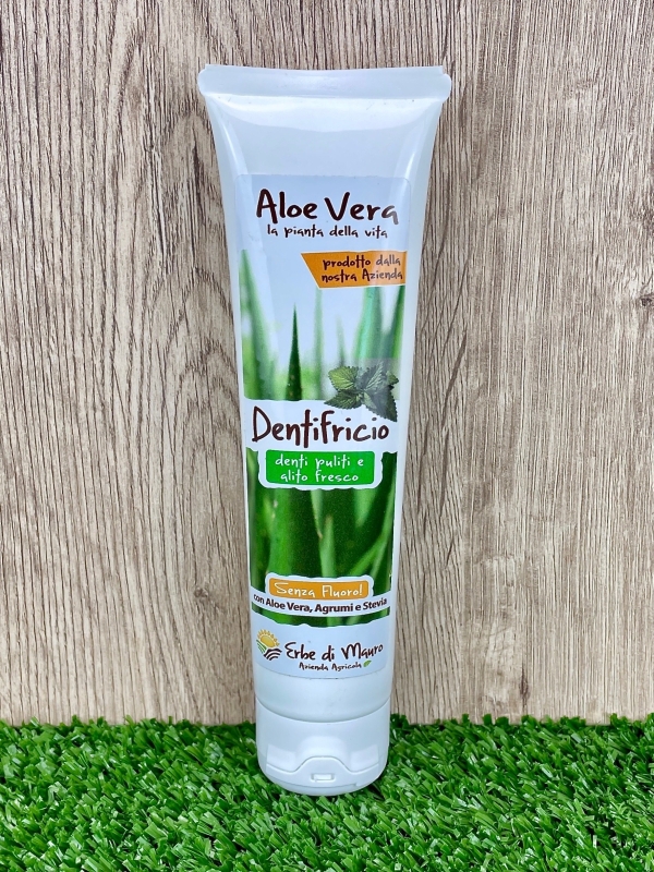 Toothpaste without fluoride with Aloe Vera and Mint, 75 ml